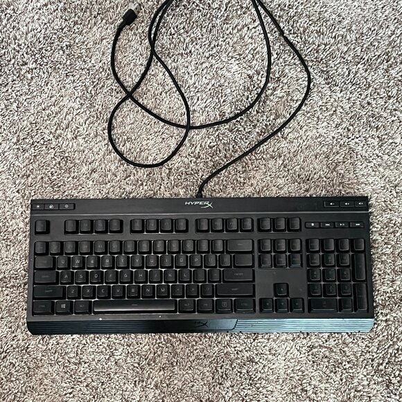 HyperX | Computers, Laptops & Parts | Hyperx Alloy Core Rgb Black Led Wired Membrane Computer ...